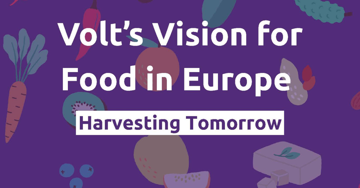 Volt's vision for food in Europe – Volt Europa