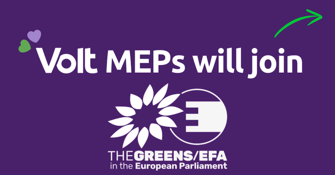 Volt joins Greens/EFA in the European Parliament – Volt Europa